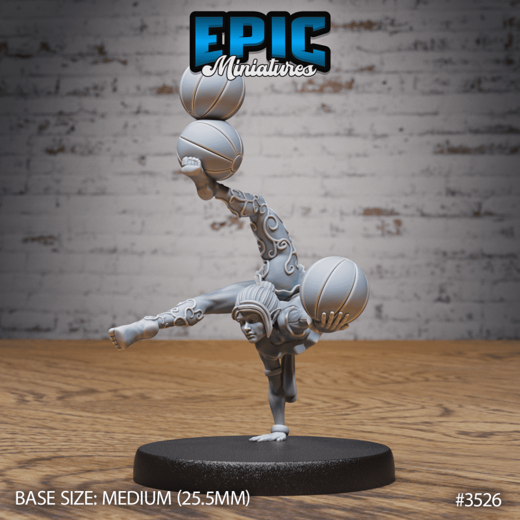 Acrobat Elf Ball Trick | Haven 3D Prints