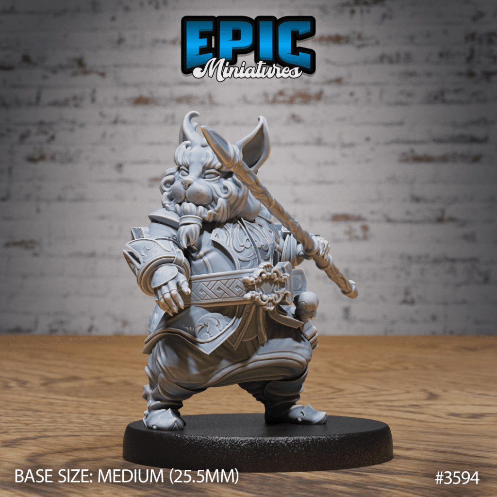 Eastern Cat Folk Spear | Haven 3D Prints
