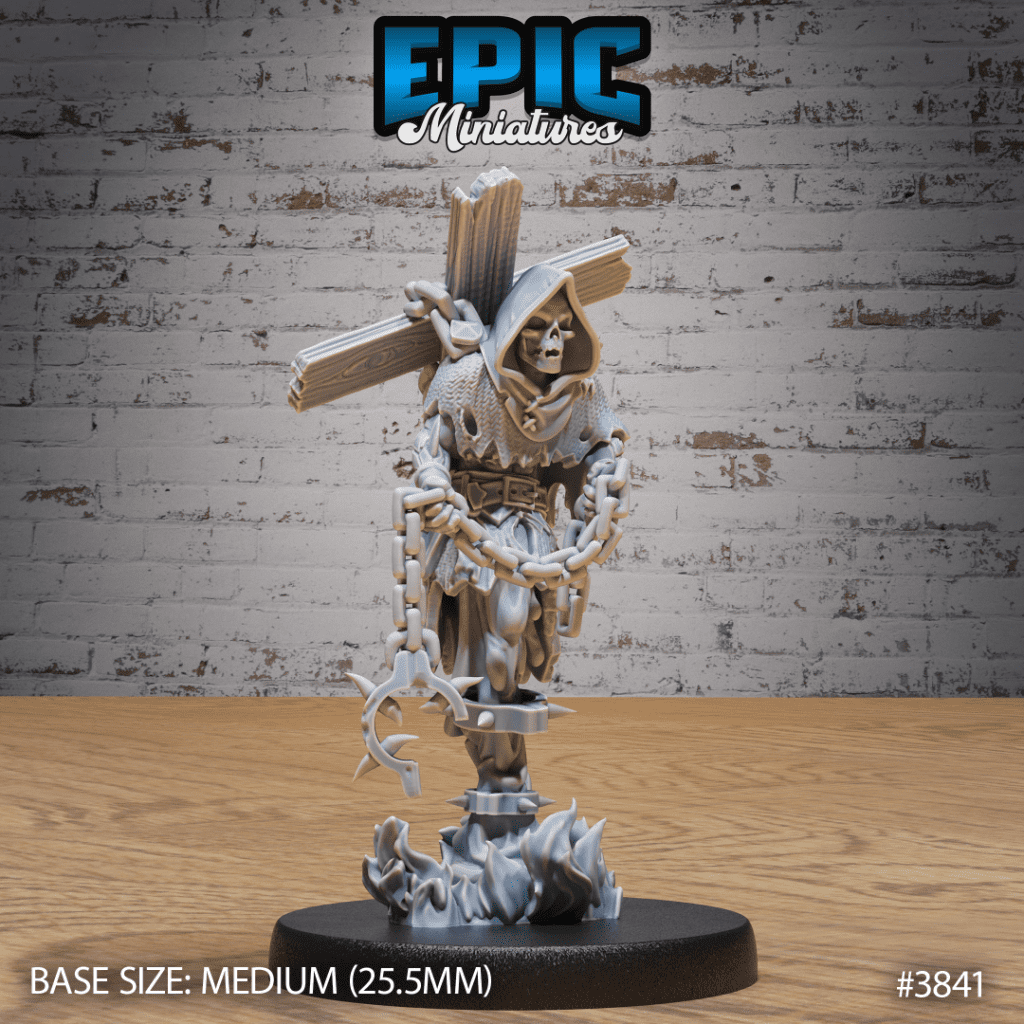 Fire Ghost Skeleton | Haven 3D Prints
