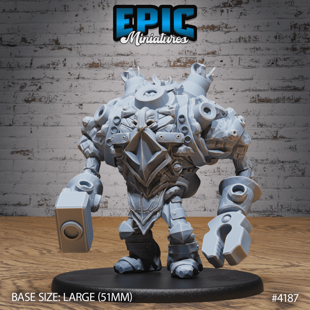 Stone Dwarf Construct | Haven 3D Prints