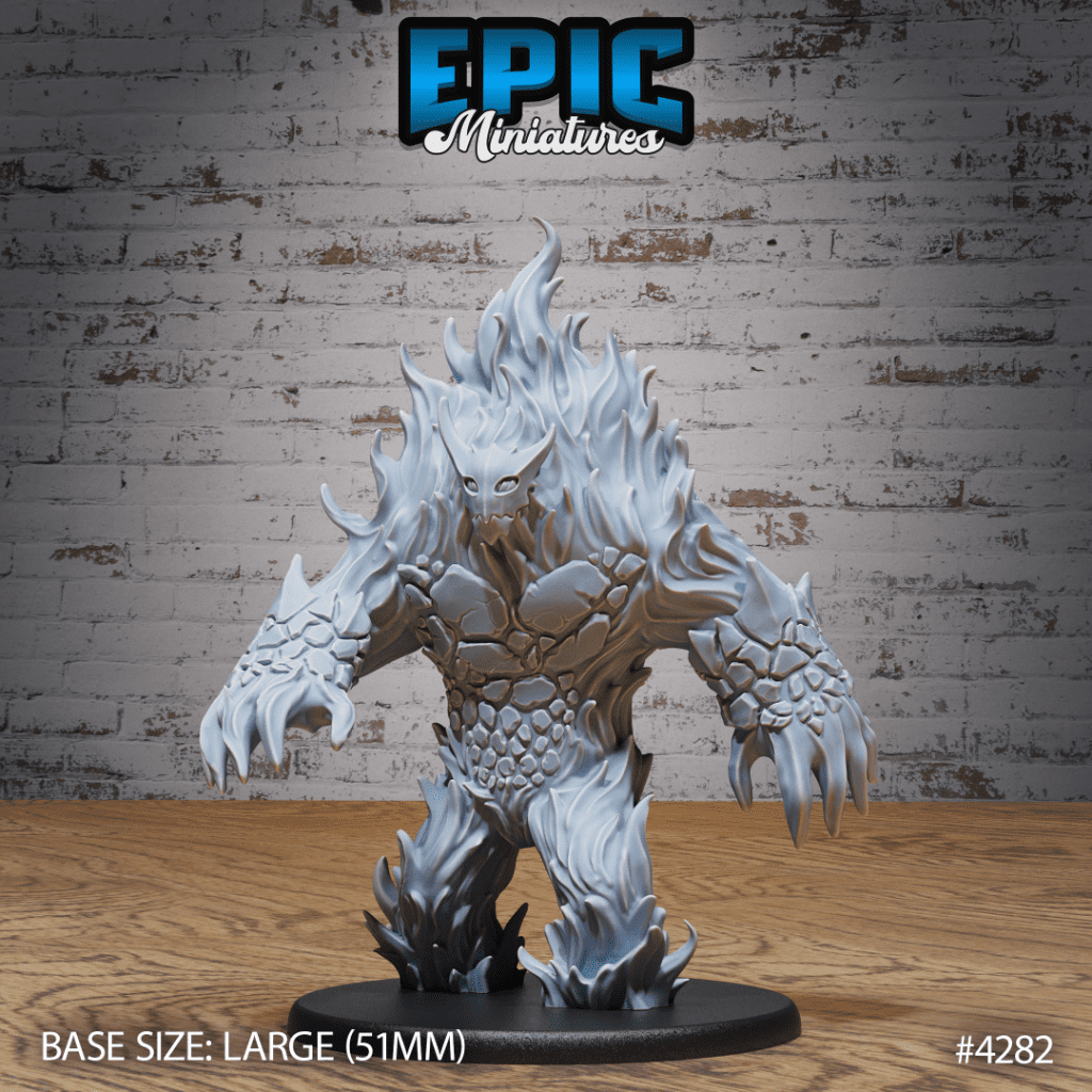 Fire Elemental | Haven 3D Prints