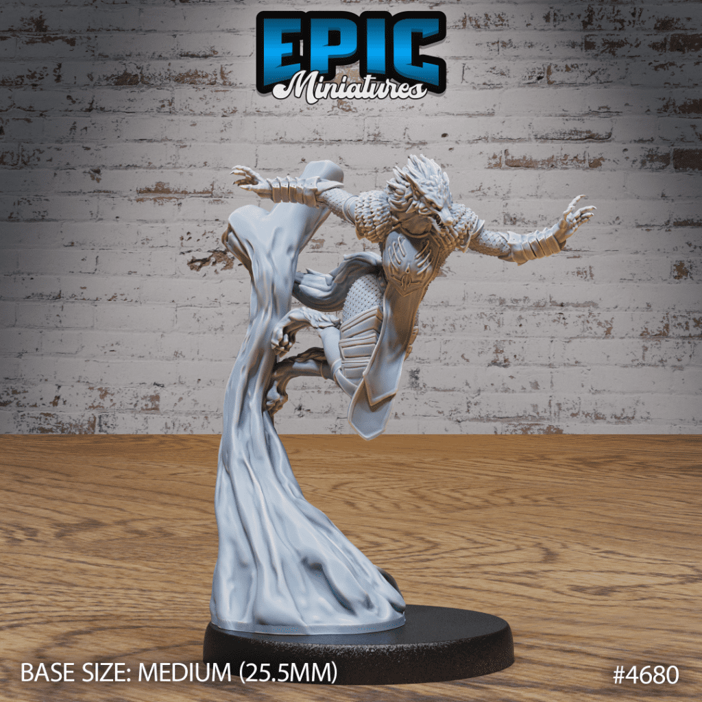 Werewolf Armored Female Jump | Haven 3D Prints