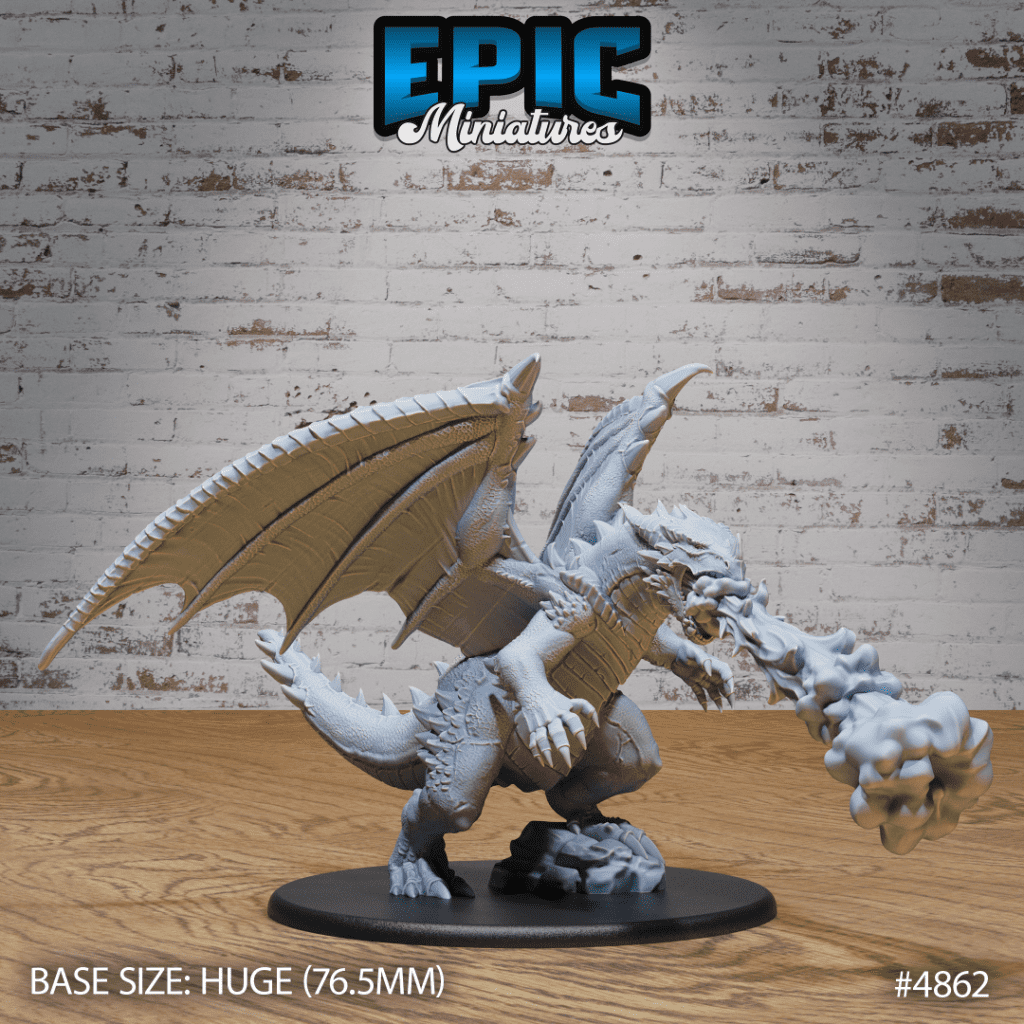 Bipedal Dragon Firebreath Haven 3d Prints