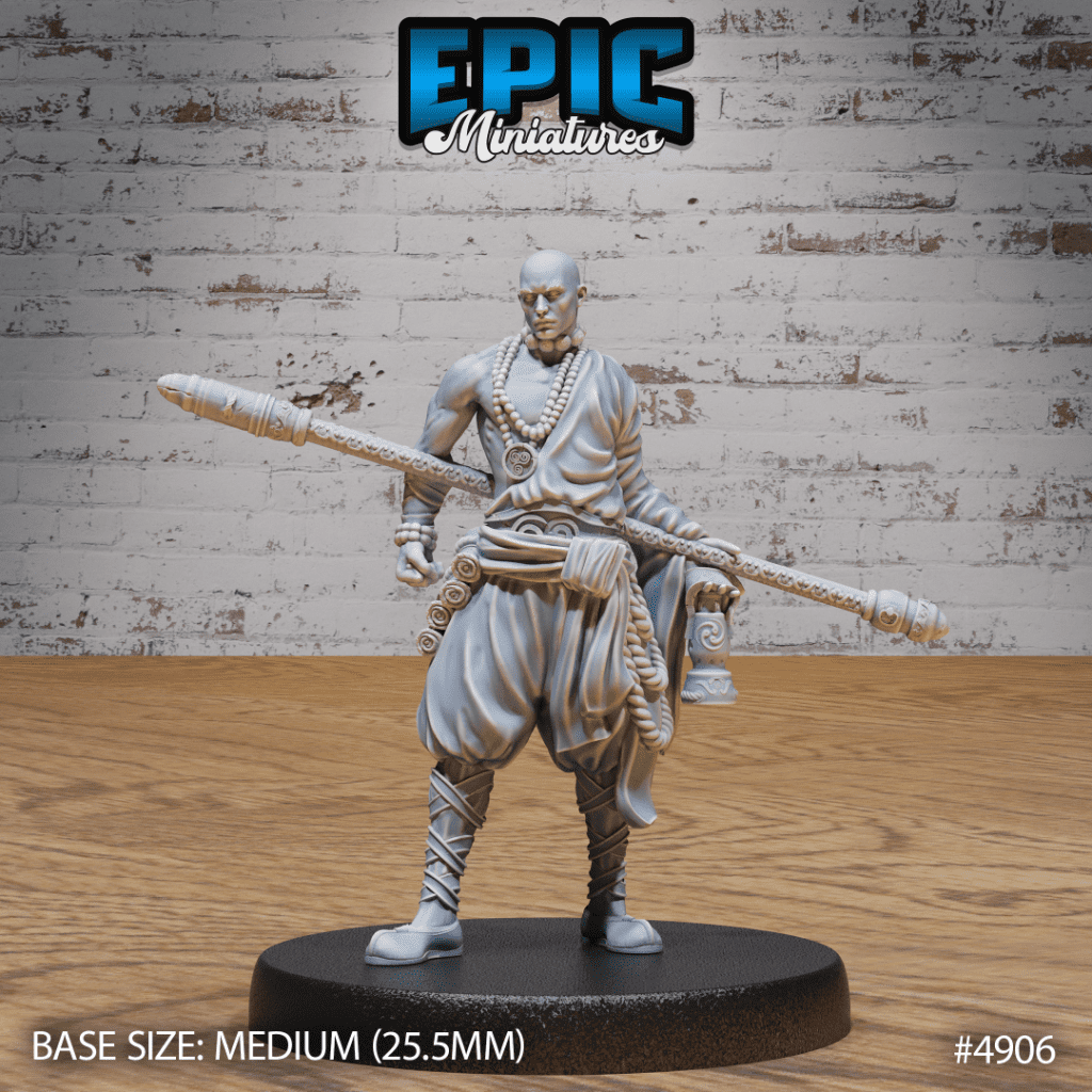 Shaolin Monk | Haven 3D Prints