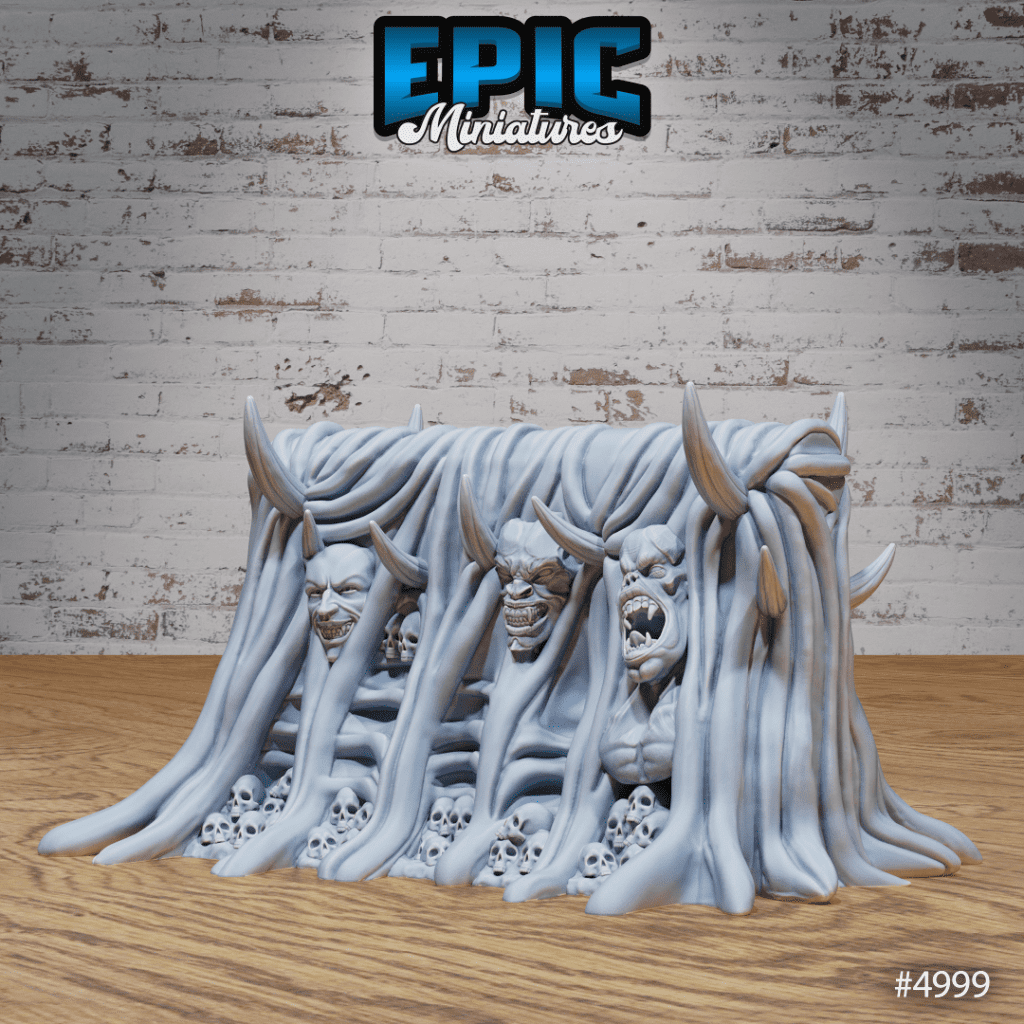 Devil & Hell Scatter Living Wall | Haven 3D Prints