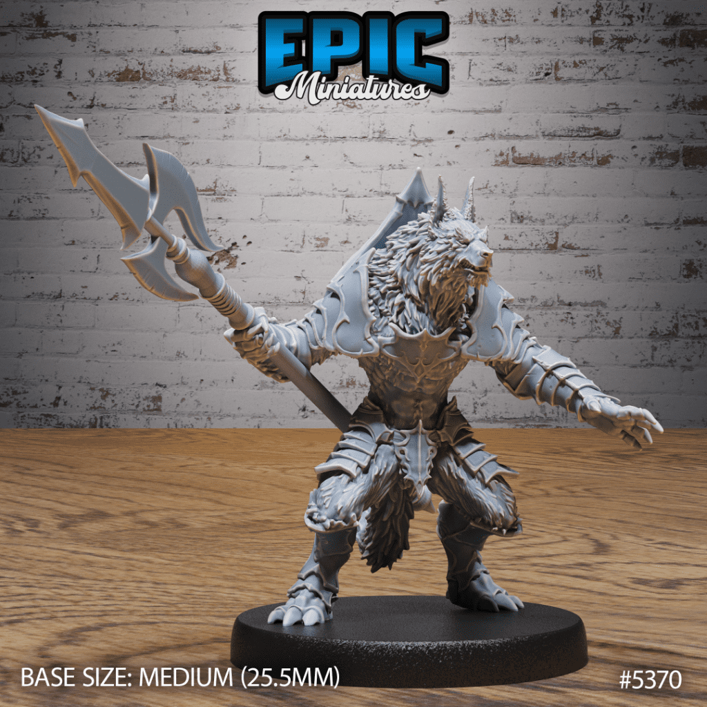 Werewolf Warrior Spear | Haven 3D Prints