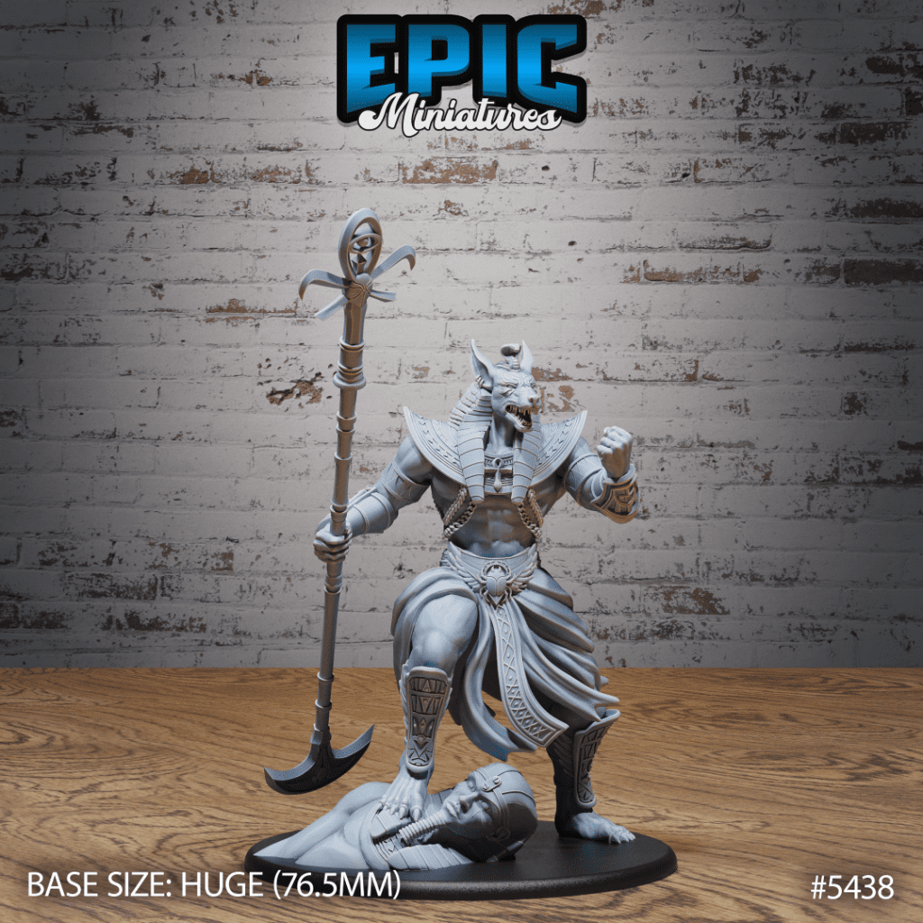 Anubis God Avatar Roar | Haven 3D Prints