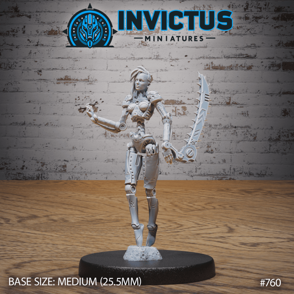 Killer Bot Girl | Haven 3D Prints